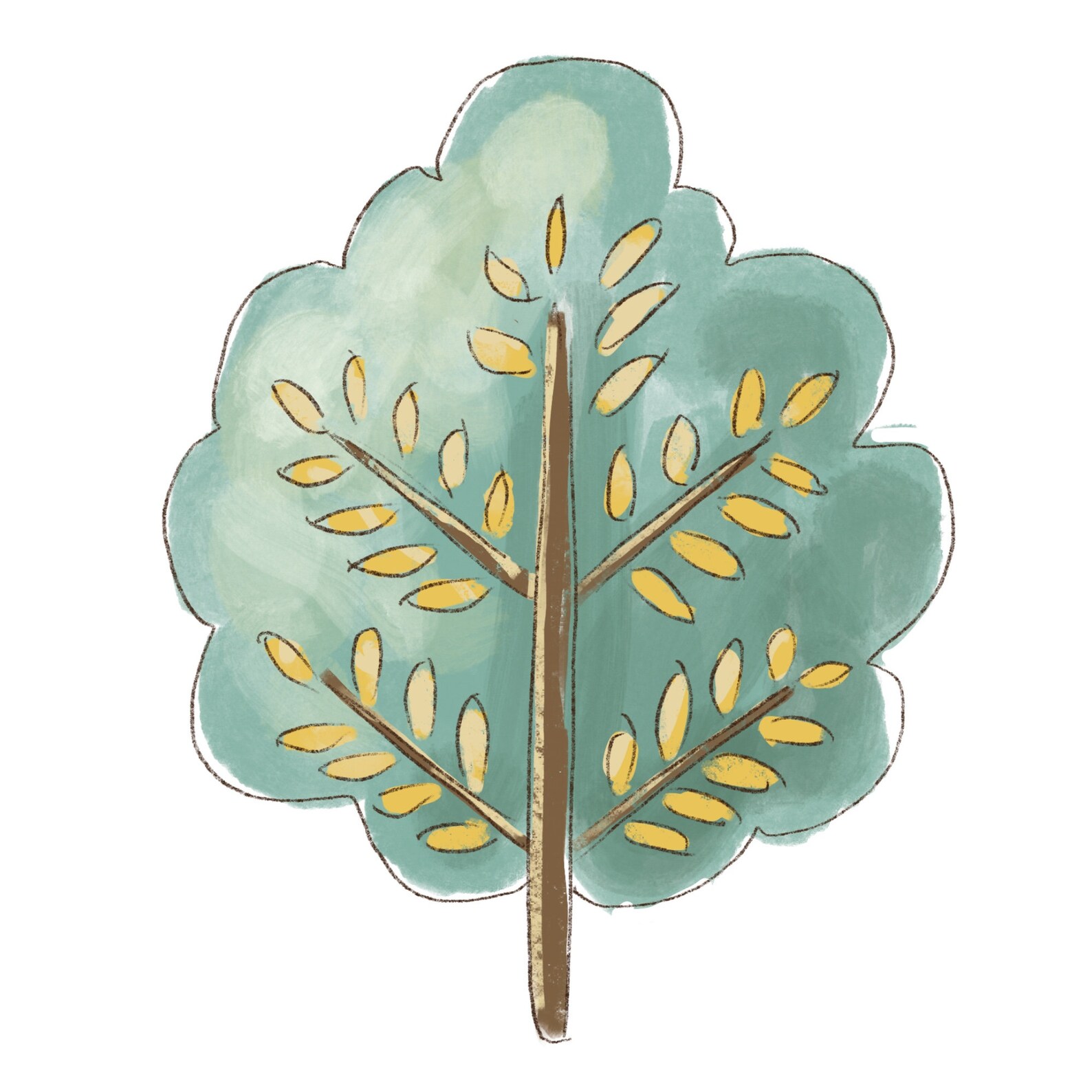 16 NATURE Instagram Icons. Highlight Story Covers. Watercolor - Etsy