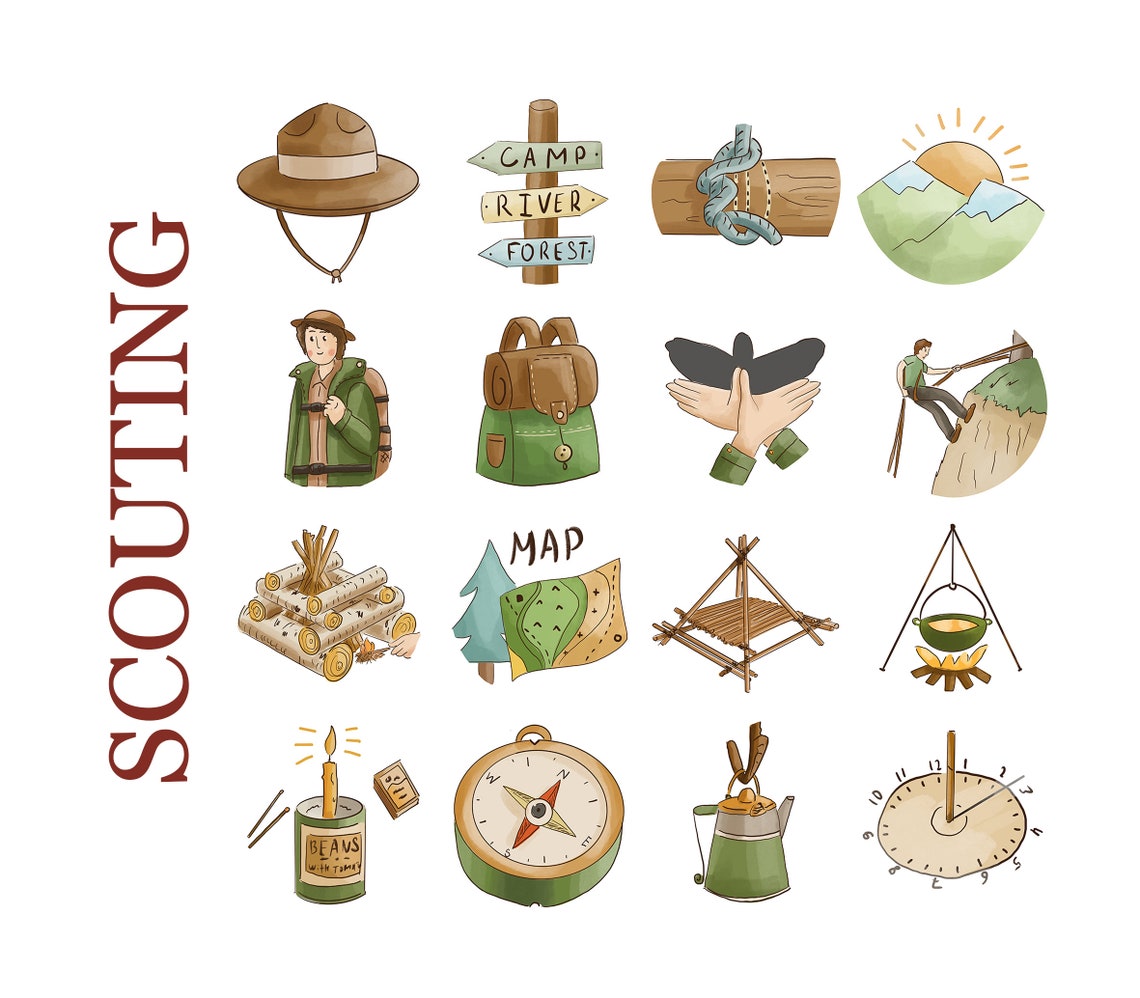 16 SCOUTING Instagram Icons. Highlight Story Covers. | Etsy