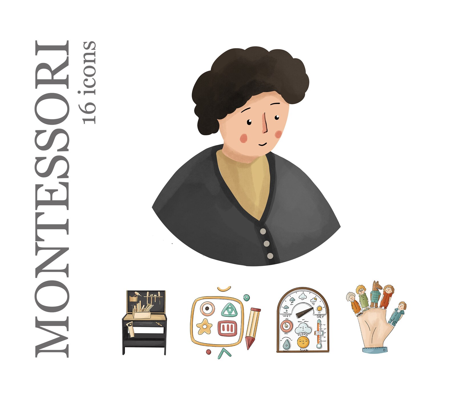 16 MONTESSORI Instagram Icons. Highlight Story Covers. Boho - Etsy