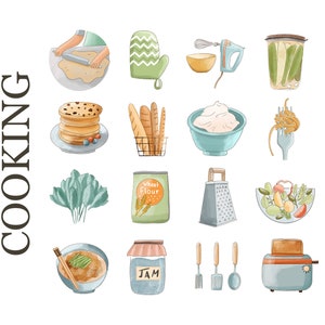 16 COOKING Instagram Story Icons. Highlight Covers. Bakery, Kitchen ...