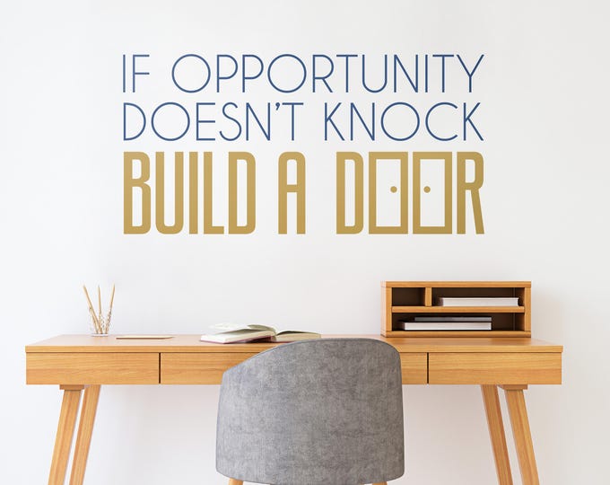 Wall Decal Wall Sticker Motivational Wall Quotes Office Wall Art ...