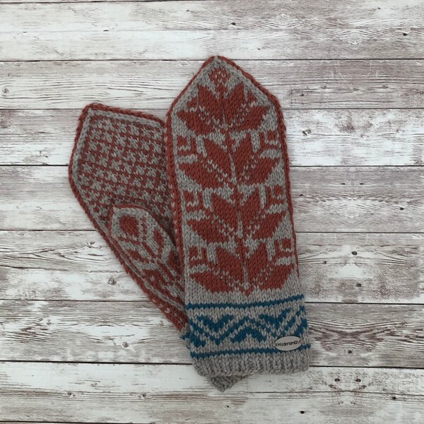 Nordic Mittens - Etsy