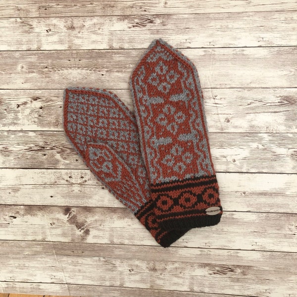 Wool Mittens - Etsy