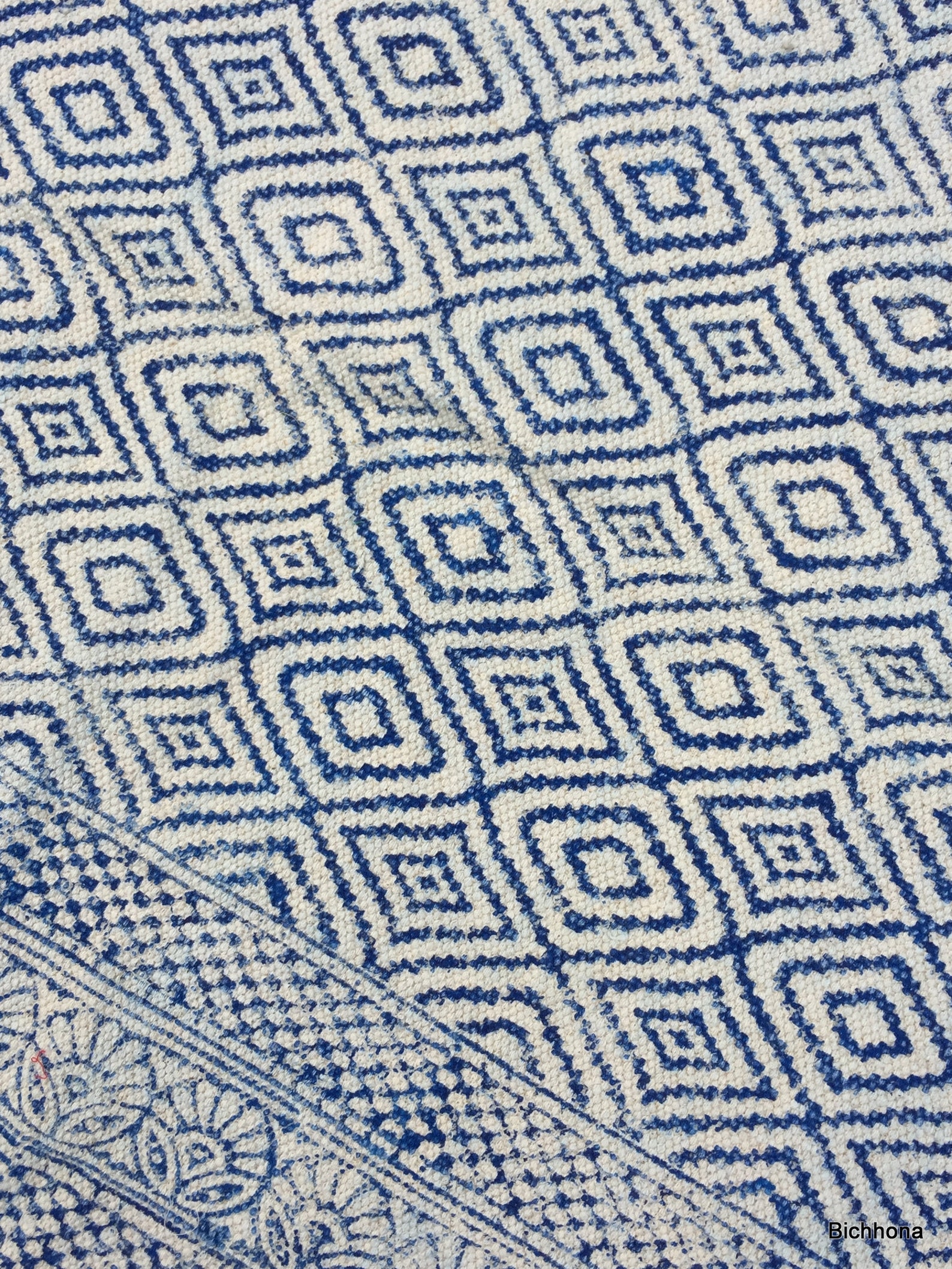 5x8 Ft Indian Dari Rug Handblock Printed Rug Cotton Rug 8x10 | Etsy