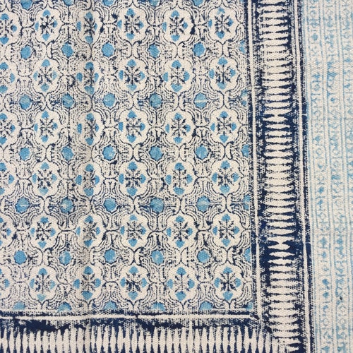5x8 Ft Indian Dari Rug Handblock Printed Rug Cotton Rug 8x10 - Etsy