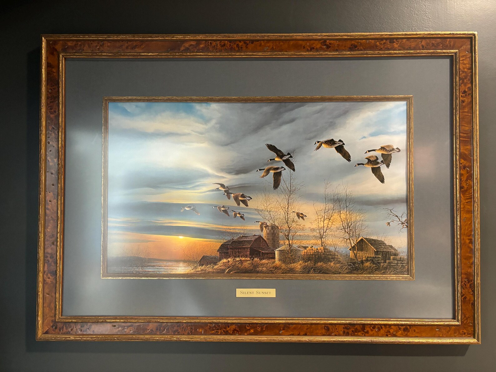 Silent Sunset Oil Print by Terry Redlin 1980 - Wall Art Decor | Master ...