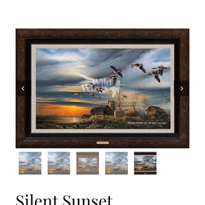 Silent Sunset Oil Print by Terry Redlin 1980 - Wall Art Decor | Master ...
