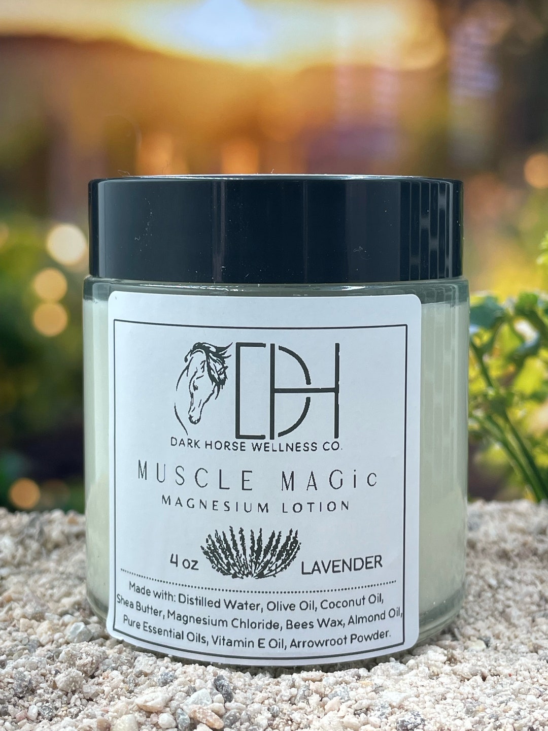 Magnesium Lotion: Natural Shea, Restless Leg Relief (4oz) - Etsy