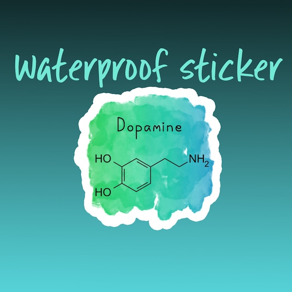 Dopamine Sticker - Etsy