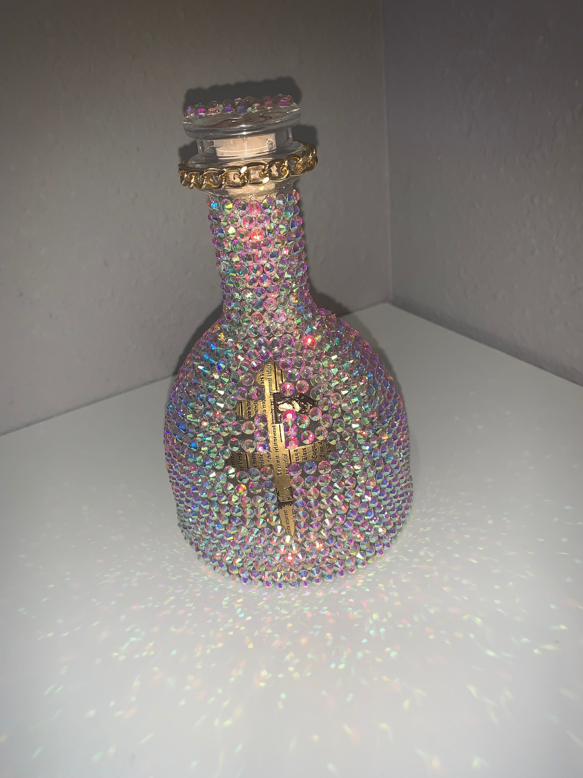 Rhinestone Bling Dusse Bottle - Etsy