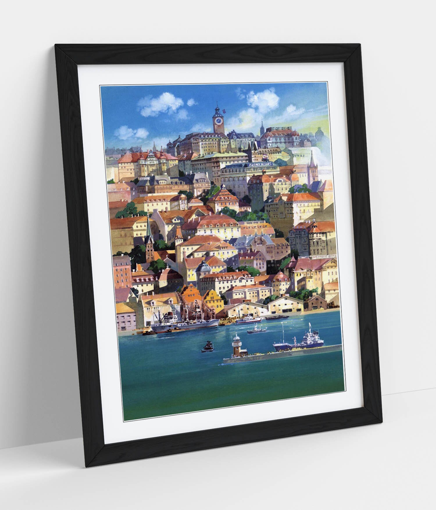 Studio Ghibli Landscape 2 Poster Framed Wall Art Print | Etsy