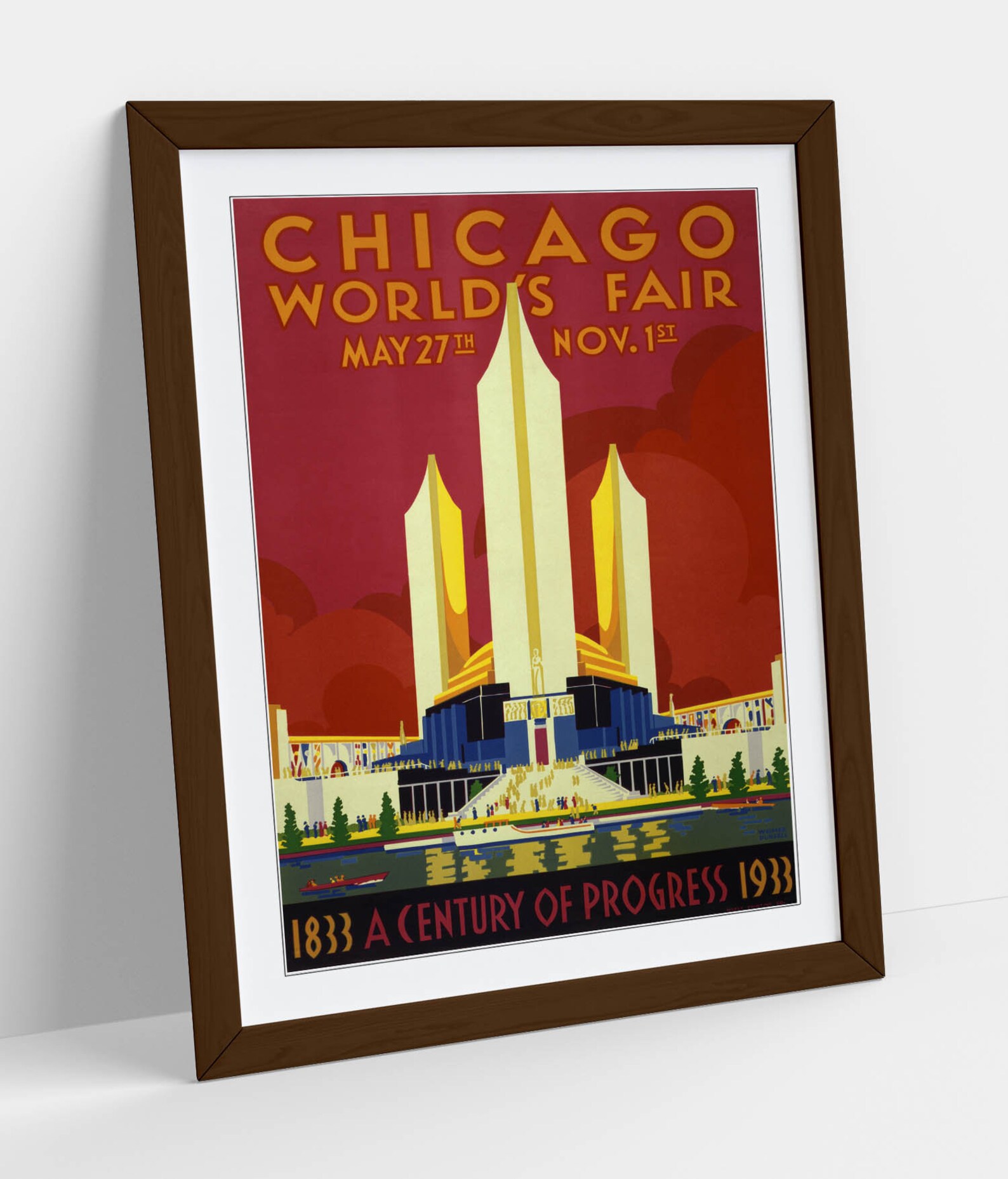 Vintage World Fair Poster Poster Framed Wall Art Print | Etsy