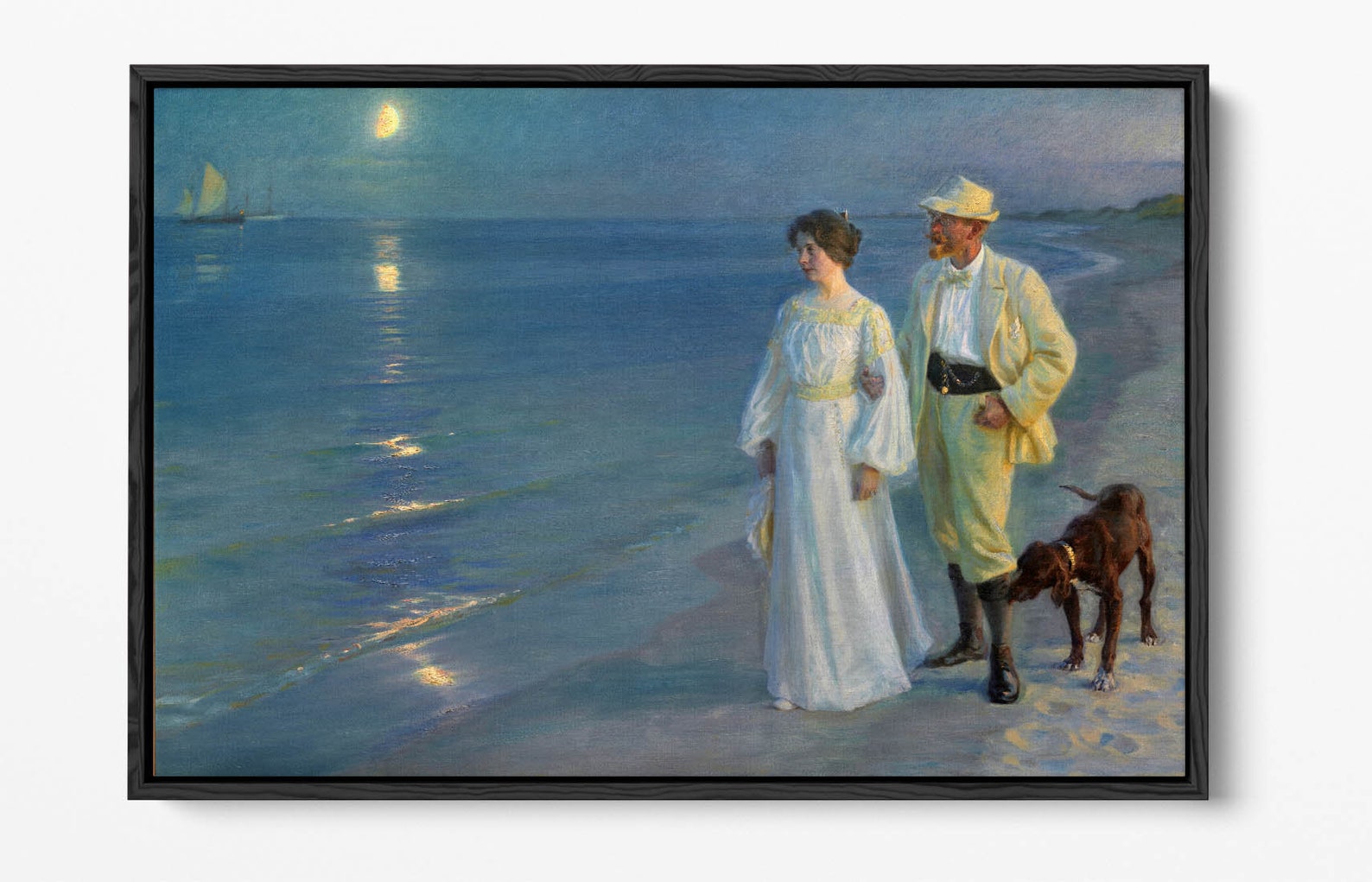 Peder Severin Kroyer Summer Evening at Skagen Beach Deep | Etsy