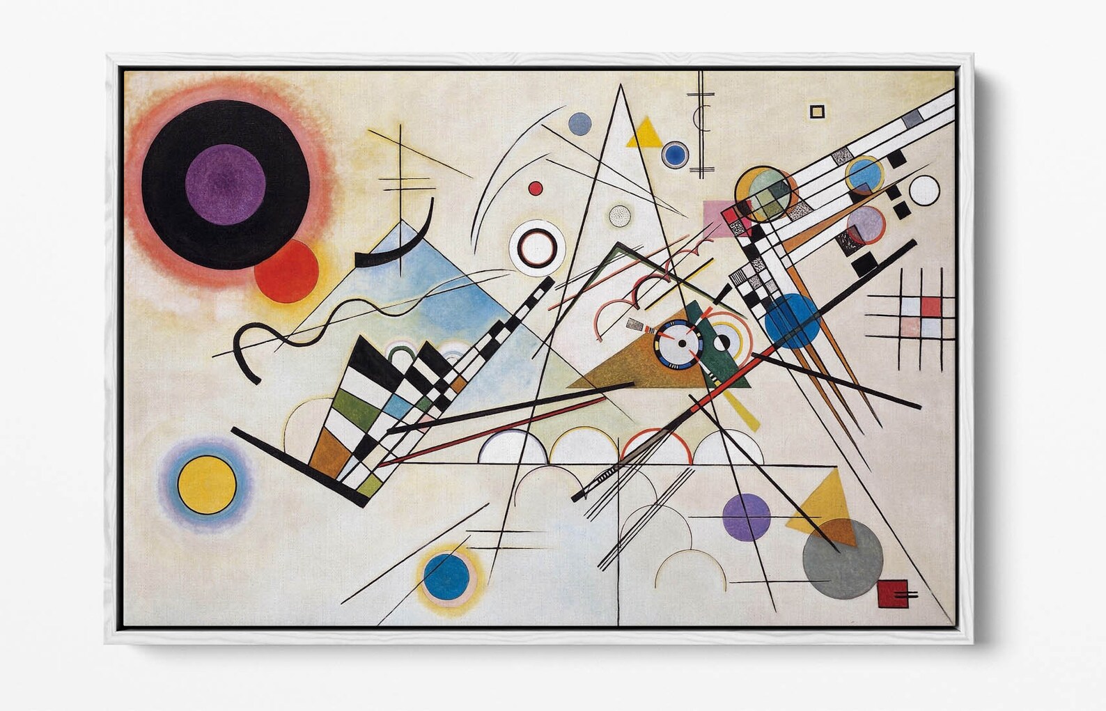 Wassily Kandinsky Composition VIII Deep Frame Float/floater | Etsy