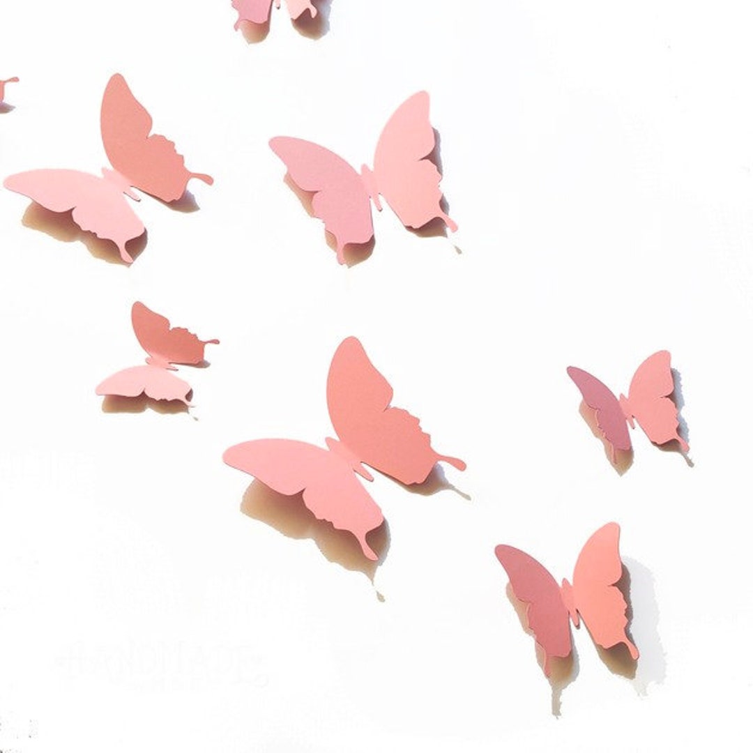 Papillons 3D Décoration murale Papillon Papillon Art mural Papillons ...