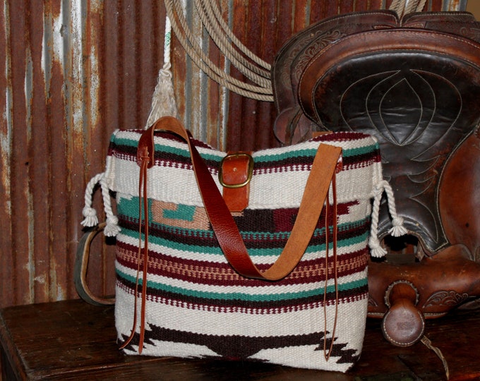 The Jackie Saddle Blanket Handbag Purse Southwest Blanket - Etsy