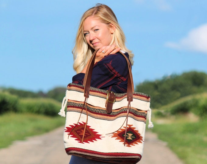 The Samantha Saddle Blanket Handbag Purse, Horse Blanket Tote ...