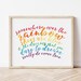 Somewhere Over the Rainbow Wall Art, Printable Rainbow Watercolor ...