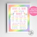 Rainbow Unicorn Name Party Game, Printable what's Your Unicorn Name ...