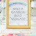 Pastel Rainbow Party Signs Editable Printable Rainbow Party - Etsy