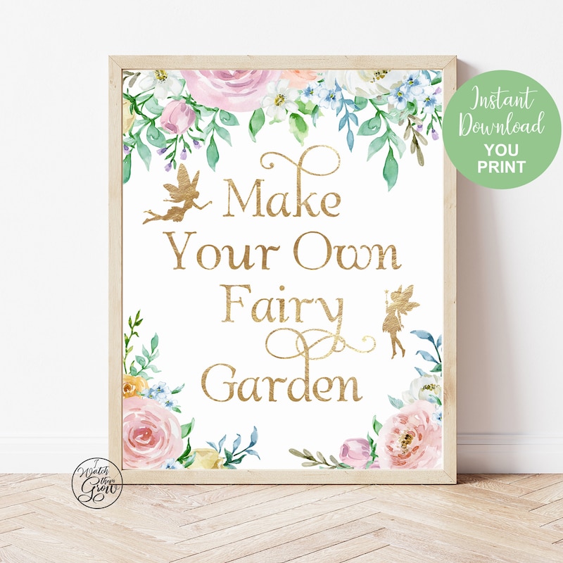 Fairy Garden Sign - Etsy