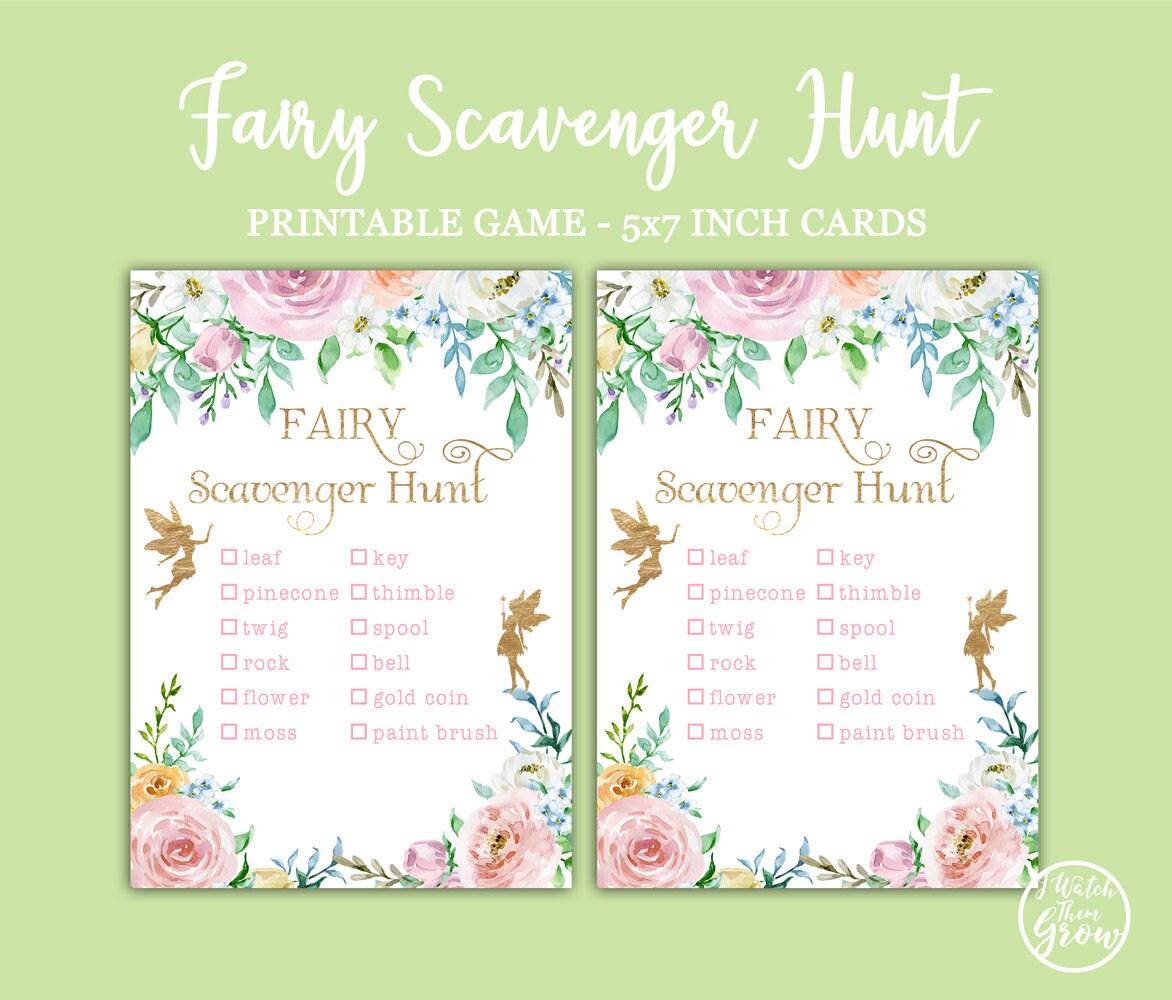 Fairy Party Printables Package Fairy Birthday Decorations - Etsy Canada