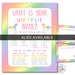 Rainbow Unicorn Name Party Game, Printable what's Your Unicorn Name ...