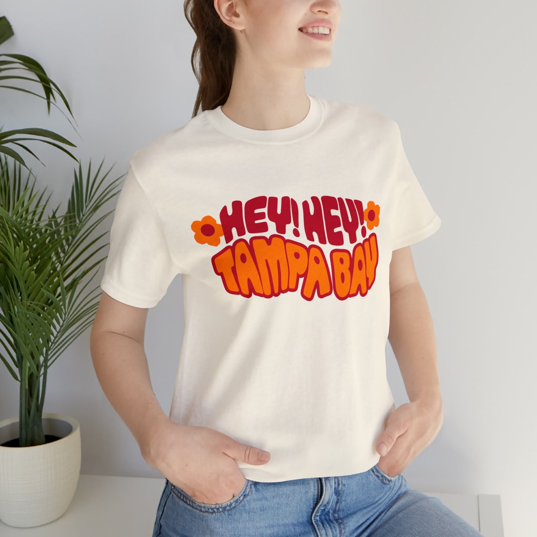Hey! Hey! Tampa Bay Football Shirt Throwback Creamsicle - Etsy