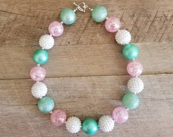 Baby Pink Necklace | Etsy