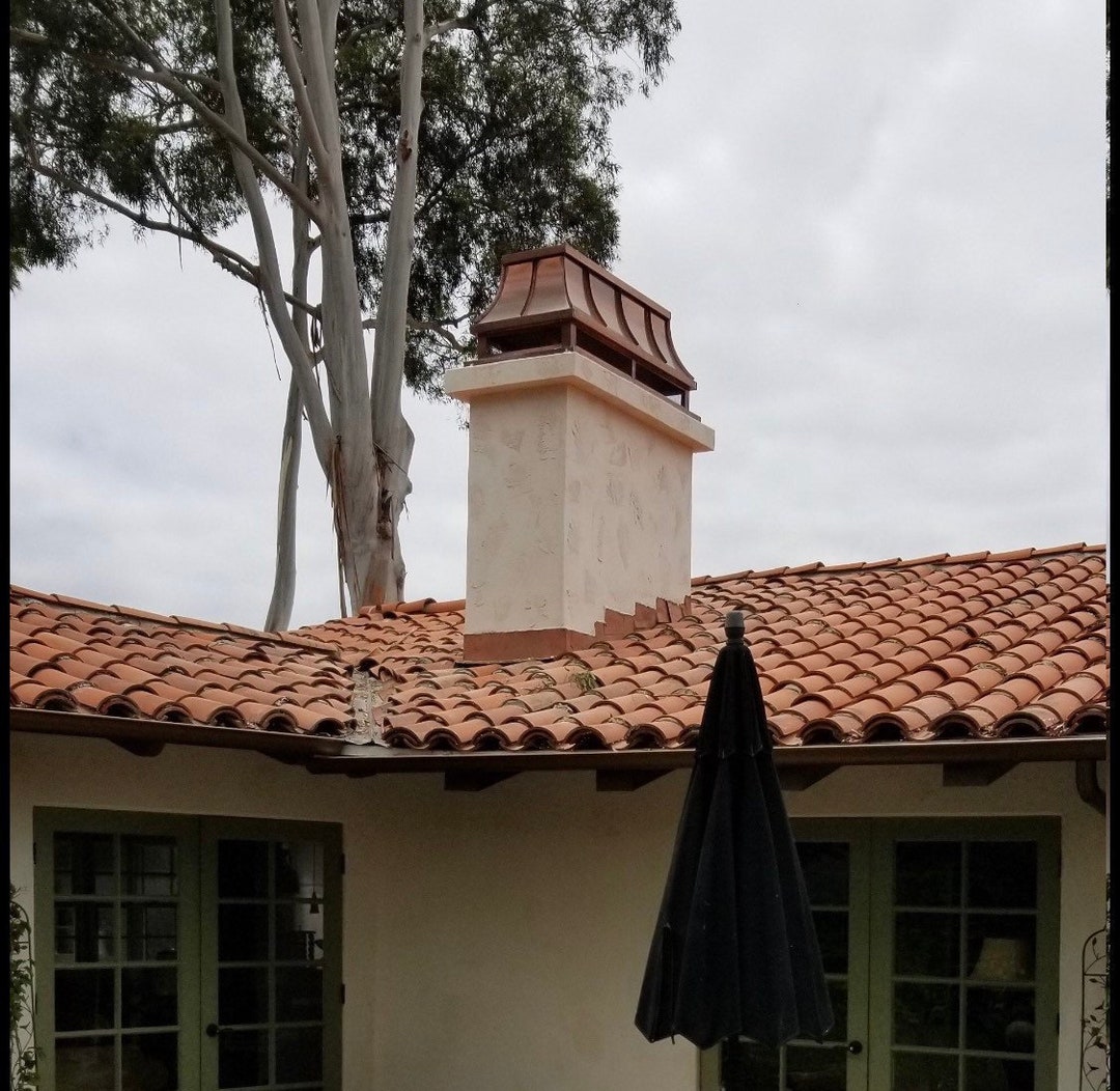 Briton Copper Chimney Cap Rlcopper.com - Etsy