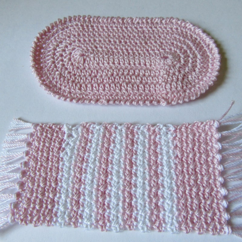 Pink Dollhouse Rug - Etsy