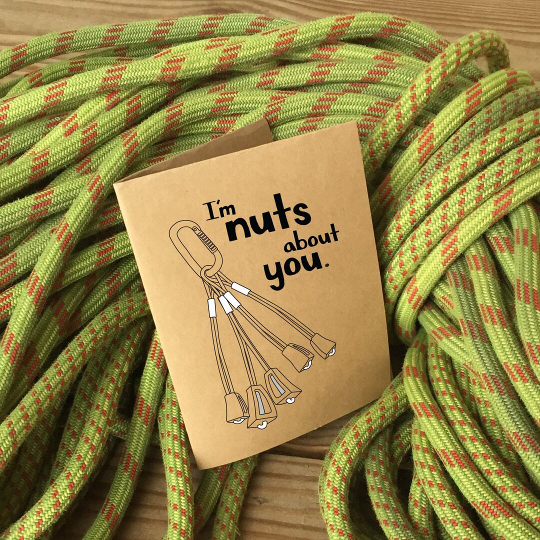 Rock Climbing Card | Printable | Romantic Blank Inside - Etsy