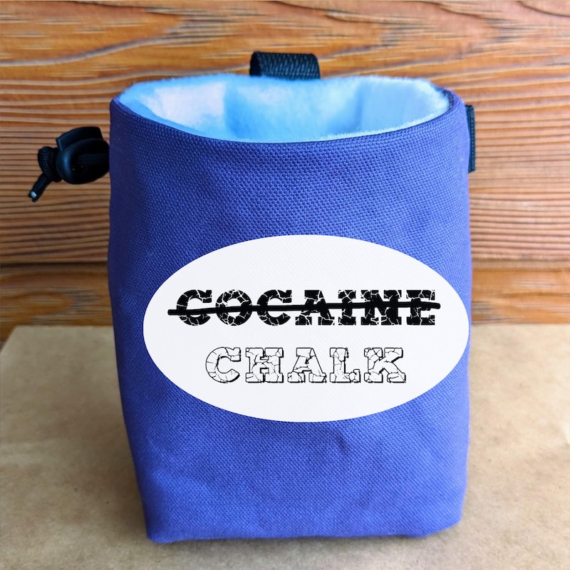 Funny Chalk Bag - Etsy