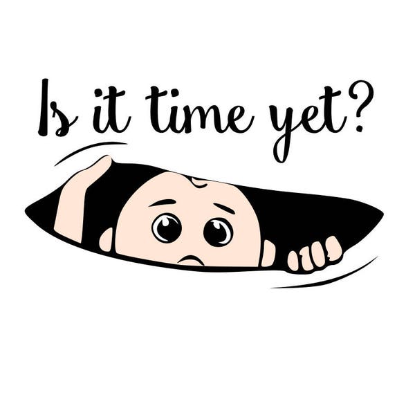 Excuse Me is It yet Baby Svg - Etsy