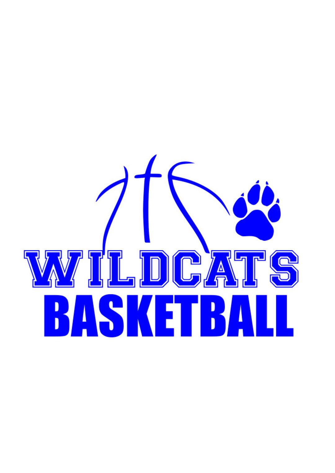 Wildcats Basketball Svg; Basketball Svg; Svg File; Dxf File; Png File ...