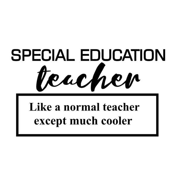 Svg Files for Cricut Special Education Teacher - Etsy