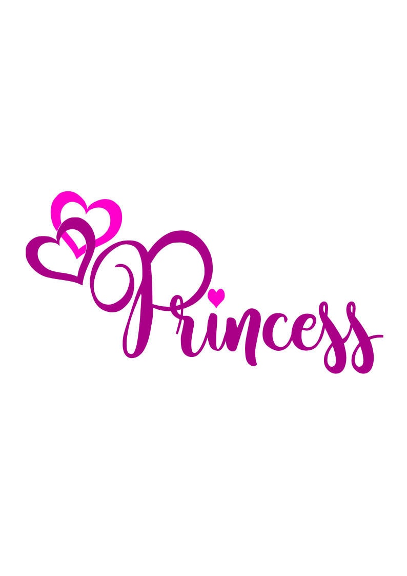 Princess Svg Svg File Png File Dxf File Cricut File Silhouette File - Etsy