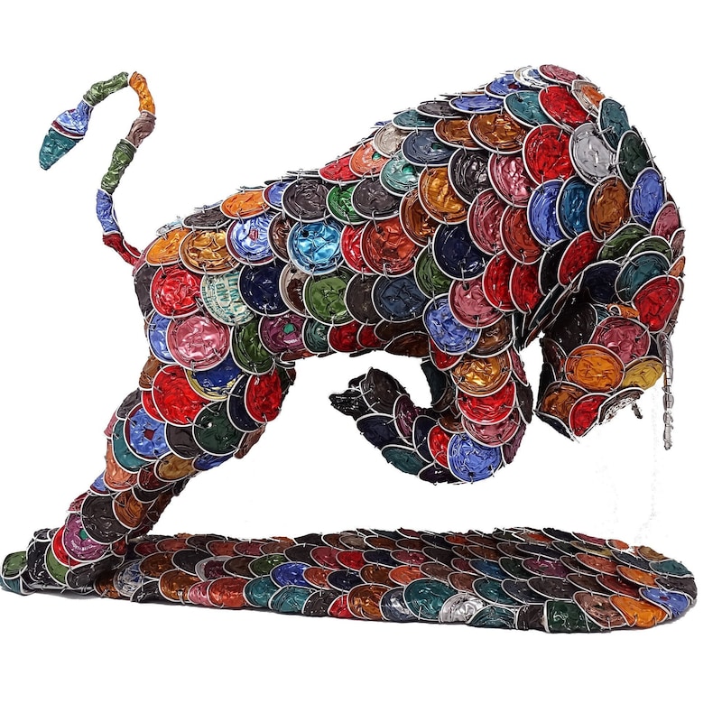 Upcycled Metal Art - Etsy