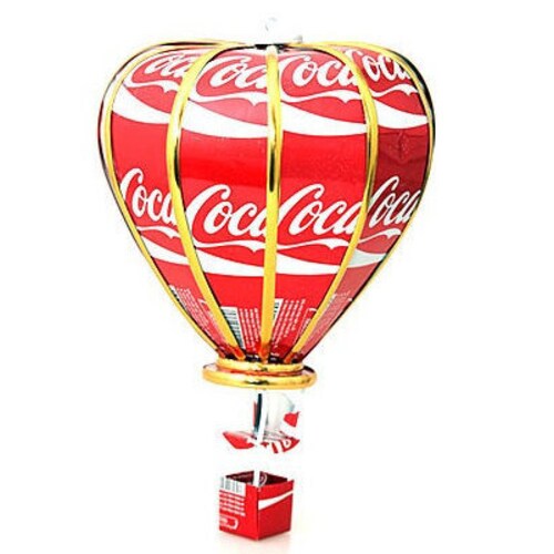 Recycled Tin Can Model: Coke / Small Coca-cola Hot Air Balloon - Etsy