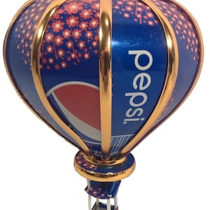 Recycled Pepsi Tin Can Hot Air Balloon Model - Etsy