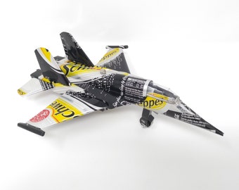 Coke / Coca-cola Fighter Jet Recycled Tin Can Model - Etsy