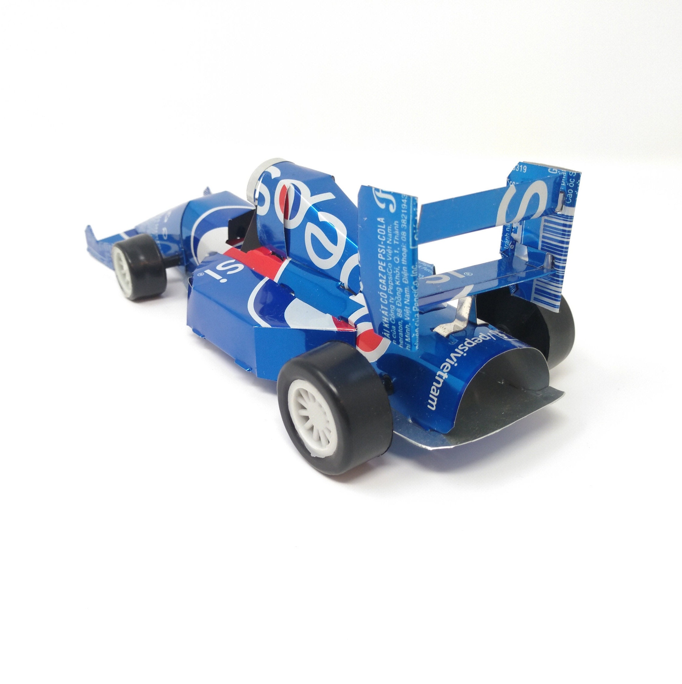 Recycled Pepsi Tin Can Model F1 Car | Etsy UK
