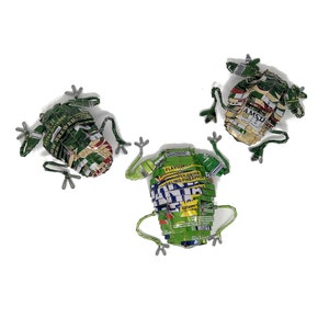 Frog Recycled Tin Can Model - Etsy