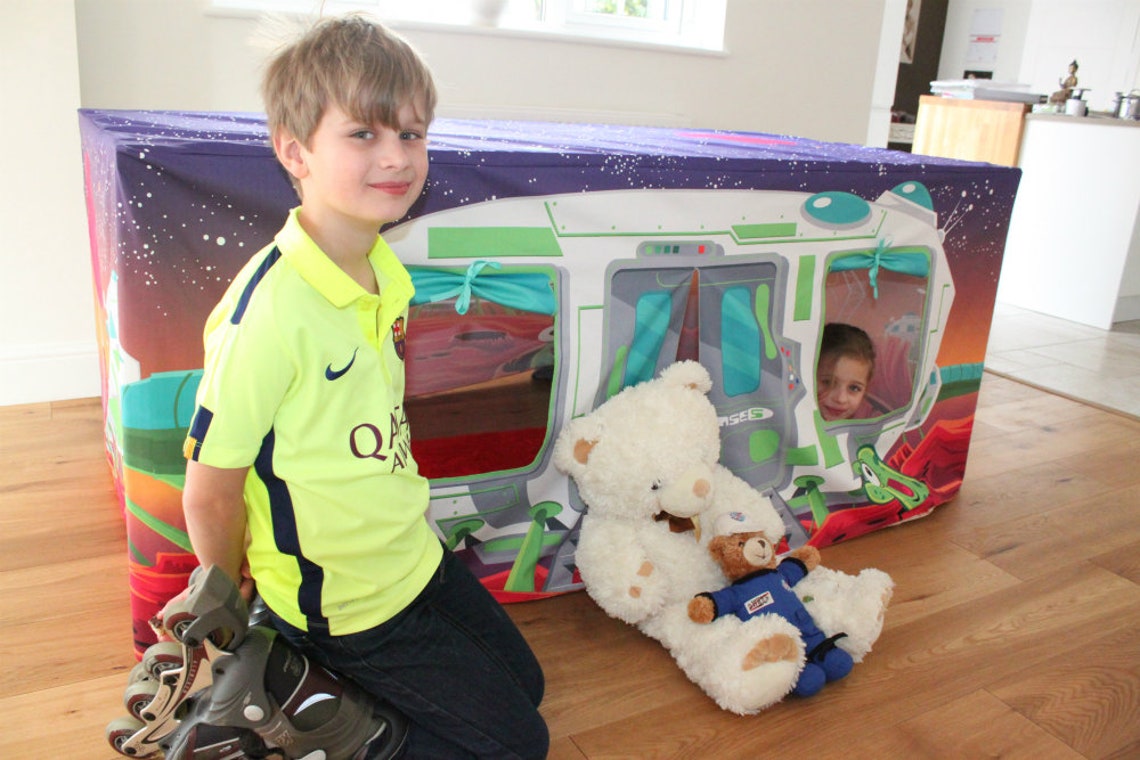 Moon Space Station Table Den - - Play Tent - Kids Tent - Children's ...