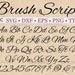 ELEGANT Script Font Monogram Svg, Dxf, Eps, Png; Digital Monogram DIY ...