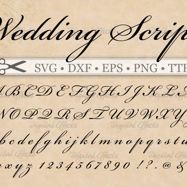 Script Svg File Etsy