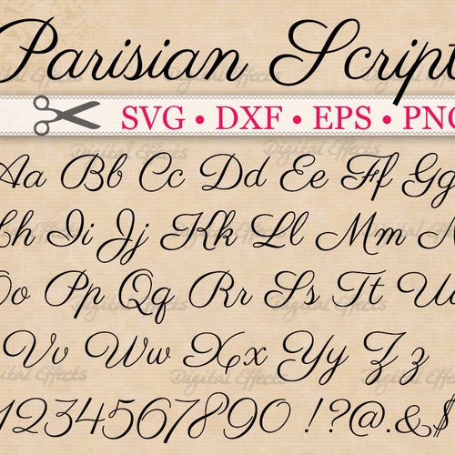 SVG Font INSTANT DOWNLOAD mango Brush Svg Script | Etsy