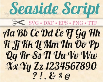 CHANCERY Font, Calligraphy Font, Medieval Font, Monogram Svg, Dxf, Eps, Png Files, TTF Font ...