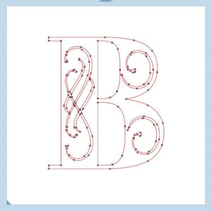 FLOURISH Cut-out Monogram Svg, Dxf, Eps, Png Files, Bold Letters ...