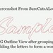 PEN SCRIPT Font, Brush Font, Script Calligraphy Font, Monogram Svg, Dxf ...